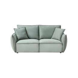 Beliani 3-Sitzer Sofa KUNES in Gr&uuml;n - (W) 190 x (H) 82 x (L) 92 cm | Gr.: onesize