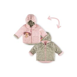 Sigikid Wendejacke wattiert Petit Croissant in rosa/gr&uuml;n | Gr.: 92