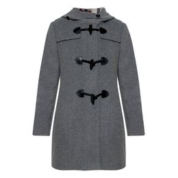 Gil Bret Dufflecoat mit Kapuze in Hellgrau | Gr.: 44