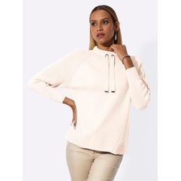 CR&Eacute;ATION L creation L Modal-Mix-Pullover in ecru | Gr.: 40