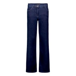 Betty Barclay Casual-Hose mit weitem Bein in Dunkelblau | Gr.: 36