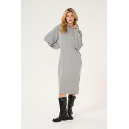 Kaffe Kleid KAnanna Loose fit in Grey Melange | Gr.: M