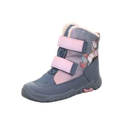 Superfit Barfu&szlig;schuh TRACE in Blau/Rosa | Gr.: 28