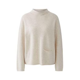 Oui Pullover in light beige mel | Gr.: 40