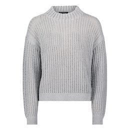 Betty Barclay Damen Strickpullover "Damen mit hohem Kragen"grau, Gr. 48, Strick, Obermaterial: 48% Polyacryl, 22% Polyester, 18% Polyamid, 12%