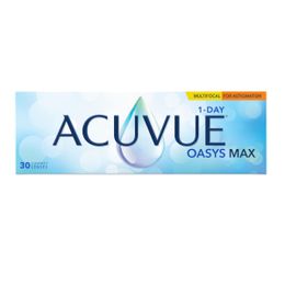 ACUVUE Oasys Max 1-Day Multifocal for Astigmatism (30er Packung) | Tageslinsen | Multifocal-Toric Lenses | Kontaktlinsen