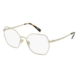 Vogue VO4196 Brille Damen | Fassung: Vollrand, Geometrisch, Gold Hell