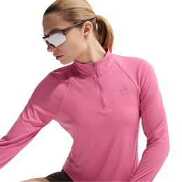 Nike - Oberteil f&uuml;r Damen, Laufen, Lang&auml;rmlig (Schaum Pink)