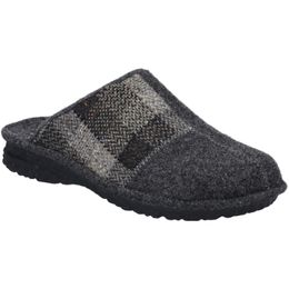 Josef Seibel Herren Hausschuh Toulouse 04 in anthrazit-multi