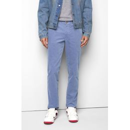 MEYER Herren Chinos "M5 Move 2-6598"blau, Gr. 34, unifarben, 98% Baumwolle, 2% Elasthan, Hosen, Cordhose M5 Serie