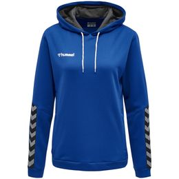 Hummel Sportsweatshirt 'Authentic' Damen Gr&ouml;&szlig;e XS blau / grau / schwarz