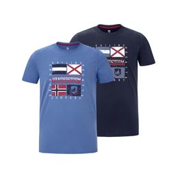 Jan Vanderstorm T-Shirt ' Preben ' Herren Gr&ouml;&szlig;e XL blau