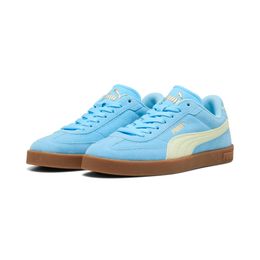 Puma Damen Sneaker "CLUB II ERA SUEDE", Gr. 38vibrant blau, apple spritz, Leder, unifarben, Schuhe, f&uuml;r aktiven Alltag, mit SOFTFOAM+ Einlegesohle,