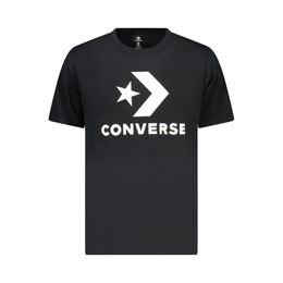 Converse Schwarzes Baumwoll Herren T-Shirt