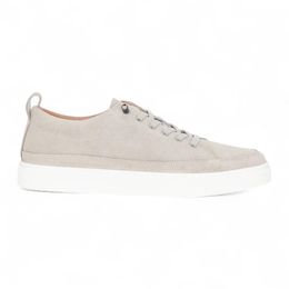 Justin Reess Herren-Trainer-Sneaker aus grauem Wildleder &ndash; Josh