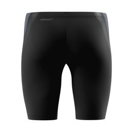 Speedo Herren Badeshorts "MENS HYPER BOOM SPLICE JAMMER BLK/GRY"blk, gry, Gr. 6, Obermaterial: 100% Polyester, Badehosen