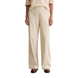 Marc O'Polo MARC O'POLO Damen Chinohose "aus reinem Organic Cotton"light oat, Gr. 40, unifarben, Cord, Obermaterial: 100% Baumwolle, Hosen