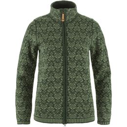 Fj&auml;llr&auml;ven Fj&auml;llr&auml;ven Damen Cardigan Snow Deep Forest (Gr&ouml;&szlig;e: L)