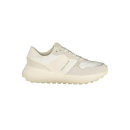 Tommy Hilfiger Wei&szlig;e Polyurethan Damen Sneaker