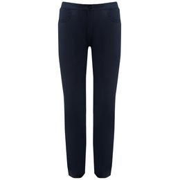 Finn Flare Stoffhose Damen Gr&ouml;&szlig;e 44 dunkelblau