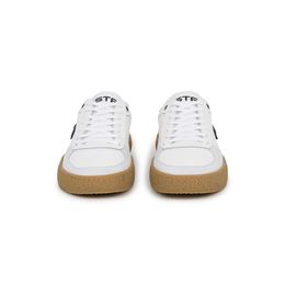 G-Star Raw G-STAR Herren Sneaker "Augur BSC Sneaker", Gr. 46sanftes wei&szlig;, orange, 100% Leder, Schuhe
