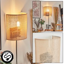 hofstein Labrujo Wandleuchte Schwarz, 1-flammig