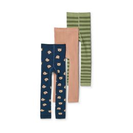 Tchibo - 3 Kinder-Thermoleggings - Jungen - Gr. 122/128 - dunkelblau