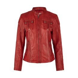 7eleven Lederjacke 'SETany' Damen Gr&ouml;&szlig;e XS rot Sommerjacke