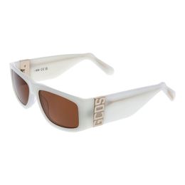 Gcds Sonnenbrille Wei&szlig; Braun Gc1041614