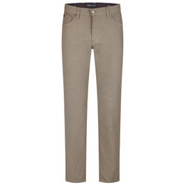 Br&uuml;hl BR&Uuml;HL Herren Stoffhose "York", beige, Gr. 27, unifarben, 6% Elasthan, 94% Baumwolle, Hosen, mit Micro-Struktur