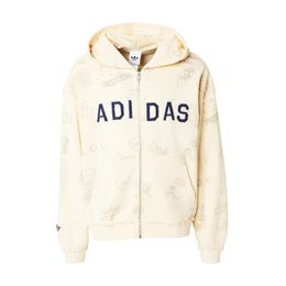 adidas originals Sweatjacke 'AOA' Herren Gr&ouml;&szlig;e M beige / kitt / marine