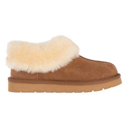 EverAu - "Ibis" Hausschuhe f&uuml;r Damen, Wildleder (Kastanie)