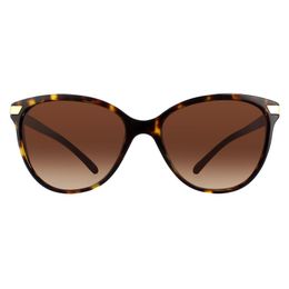 Burberry Lunettes De Soleil BE4216 300213 Sombre Havana Avec D&eacute;grad&eacute; Brun En Or