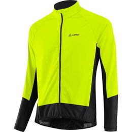 L&ouml;ffler L&ouml;ffler Fahrradjacke Herren - Gr&ouml;&szlig;e 56 - gelb