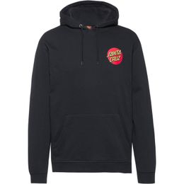 Santa Cruz Classic Dot Chest Hoodie Herren - Gr&ouml;&szlig;e XL - schwarz