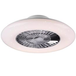 LED-Deckenventilator mit Beleuchtung 40 W 3900 lm warmwei&szlig; bis tageslichtwei&szlig; &Oslash; 59,5 x 20,5 cm