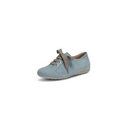 Semler - Schn&uuml;rer, blau, Gr. 41 - Leder