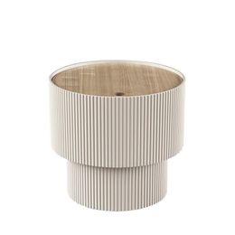 Drawer Beistelltisch, Beige, Holz, 38x35x38 cm, Wohnzimmer, Wohnzimmertische, Beistelltische