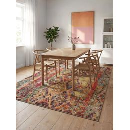 benuta Nest Teppich Casa Multicolor 120x170 cm - Vintage-Stil Teppich im Used-Look