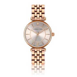 ISABELLA FORD Damen Quarzuhr "FB7-B084R", rosa, Armbanduhren