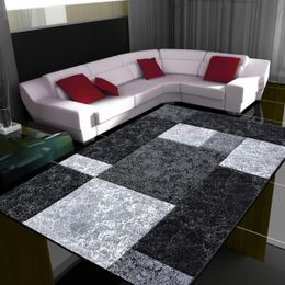 Teppich, B:280cm H:13mm L:370cm, schwarz, Ayyildiz Teppiche, Kunstfaser, Wohnzimmer, Teppiche, "Hawaii 1330, auch als L&auml;ufer", Kurzflor,