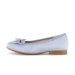 Gabor Damen Ballerina "Eleganter Ballerina", Gr. 35blau, Schuhe