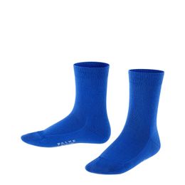 Falke Damen Socken "Family", Gr. 27, blau, Obermaterial: 92% Baumwolle CO. 7% Polyamid PA. 1% Elasthan EL., glatt, Socken