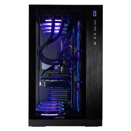 Captiva Gaming-PC "Highend Gaming R90-321", ohne Betriebssystem, 64 GB RAM 2.000 GB SSD, schwarz, Desktop-PCs