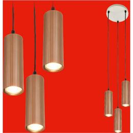 LED Pendelleuchte "IDA", braun, Briloner Leuchten, Leuchten, &Oslash;21,5 cm, Esszimmer, Esstisch, Wohnzimmer