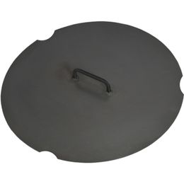 Deckel COOKKING, &Oslash;:82cm, schwarz, Stahl, Deckel, f&uuml;r Feuerschalen, &Oslash; 80 cm