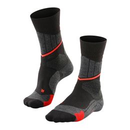 Falke Damen Socken "SC1", Gr. 35, schwarz, Obermaterial: 36% Polypropylen PP. 25% Polyamid PA. 22% Wolle WO. 15% Polyacryl PAN. 2% Elasthan EL.,