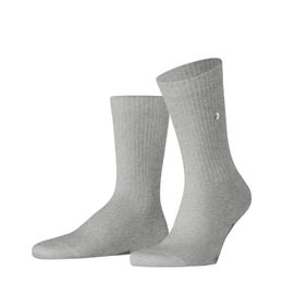 Burlington Damen Socken "Bond Street", Gr. 40, grau, Obermaterial: 81% Baumwolle CO. 17% Polyamid PA. 2% Elasthan EL., Socken