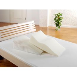f.a.n. Lagerungskissen FAN, B:40cm H:18cm L:70cm, wei&szlig;, Polyester, Dekokissen_Sitzkissen_Kissenh&uuml;llen, "Medisan "Sleep & Care" Beinruhekissen"
