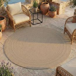Outdoorteppich, H:5mm &Oslash;:160cm, beige, Ayyildiz Teppiche, Polypropylen, Teppiche, "DESERT 1304 , auch als L&auml;ufer und Rund erh&auml;ltlich", In und Outdoor,